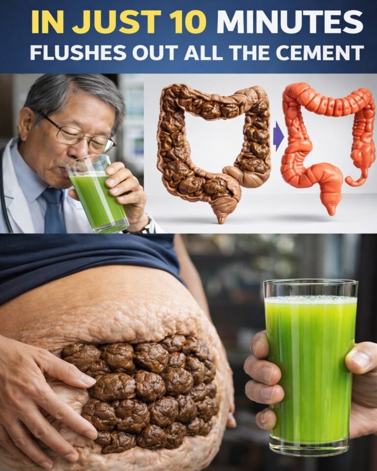 Drink Just 1 Glasses and Cleanse Your Entire Colon in 10 Minutes! Can’t ...